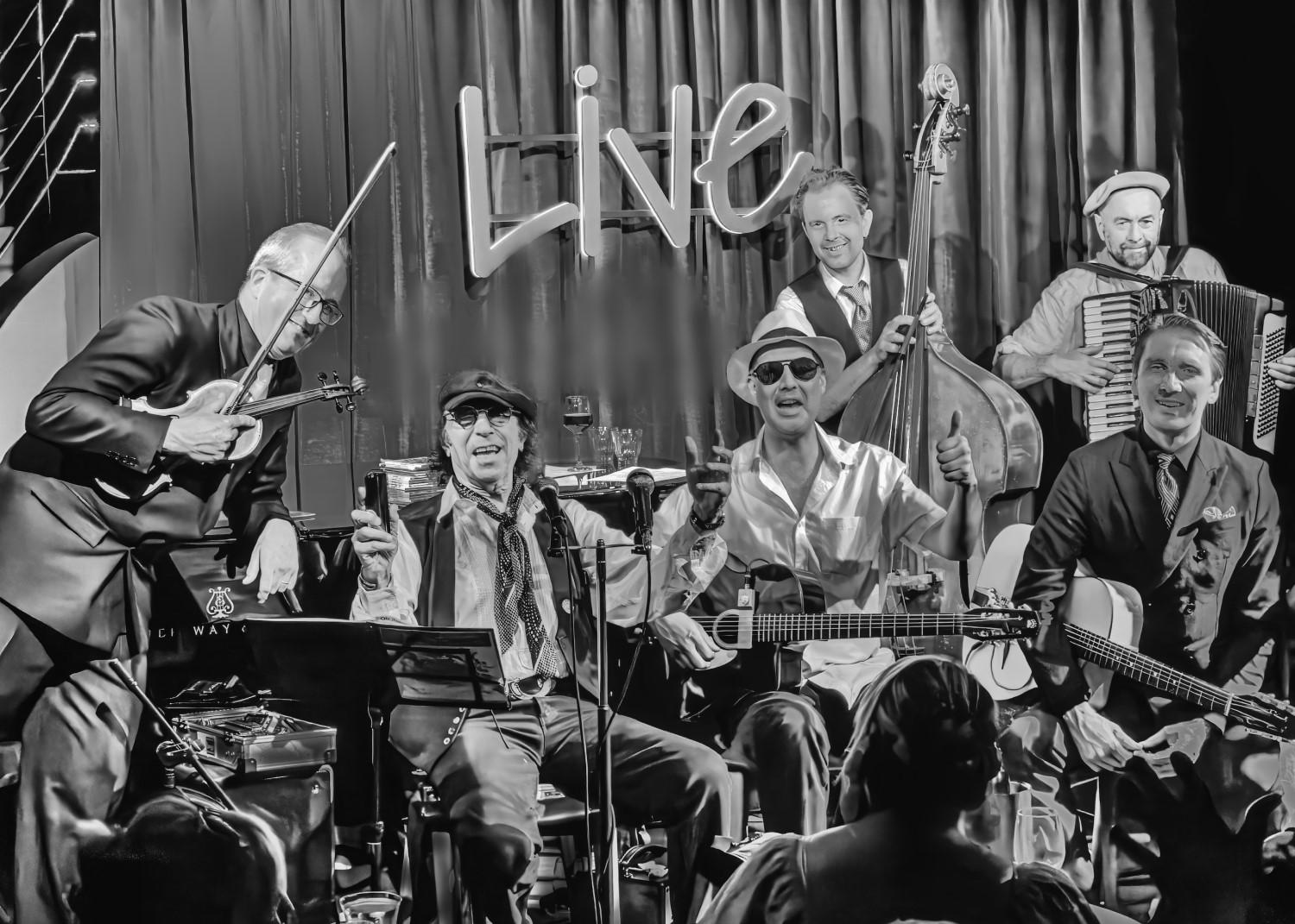 Peter Golding’s Cafe Django: Gypsy Jazz & Hot Harmonica Swing | Crazy ...