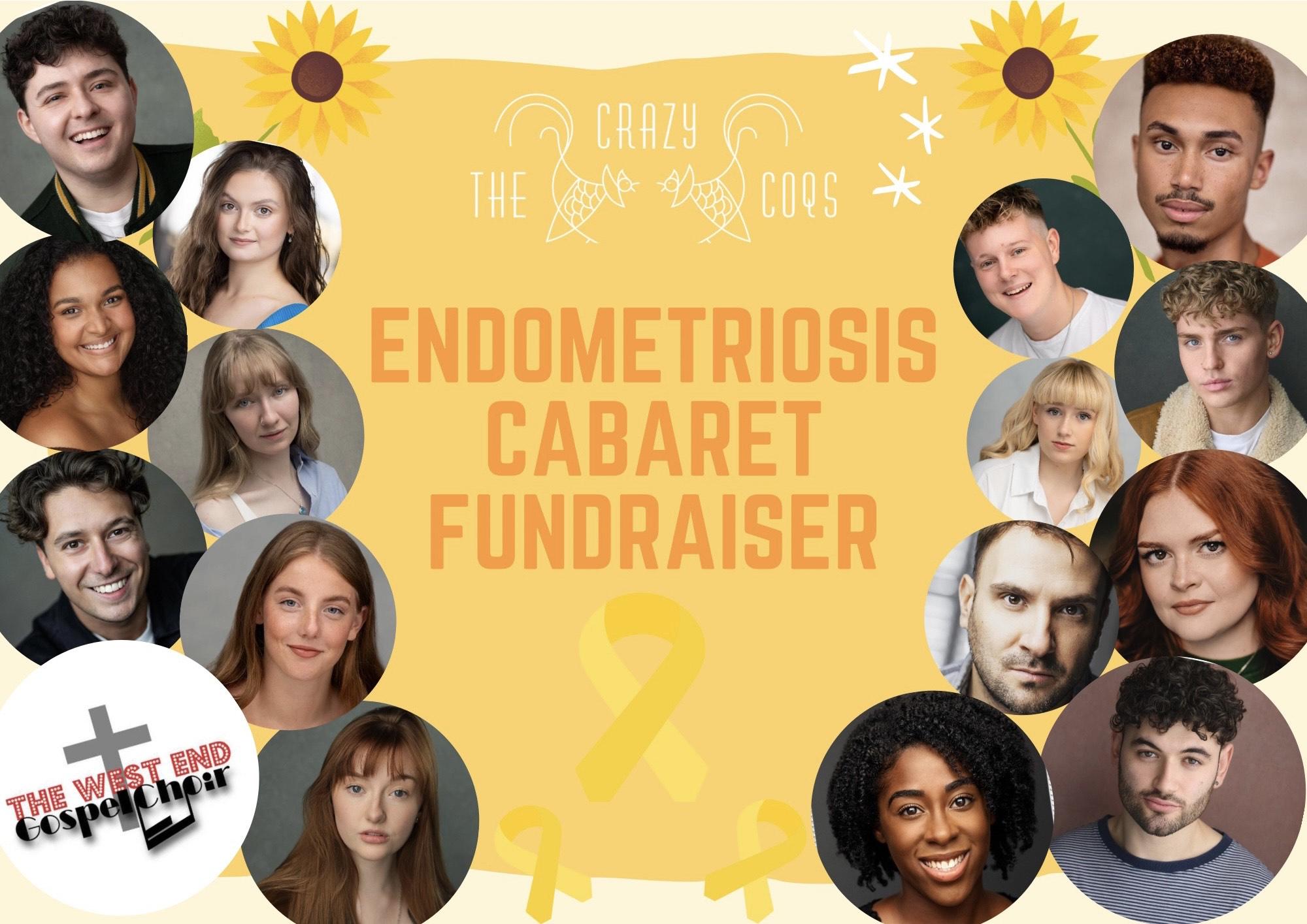 Endometriosis Cabaret Fundraiser | Crazy Coqs | Zédel, Soho