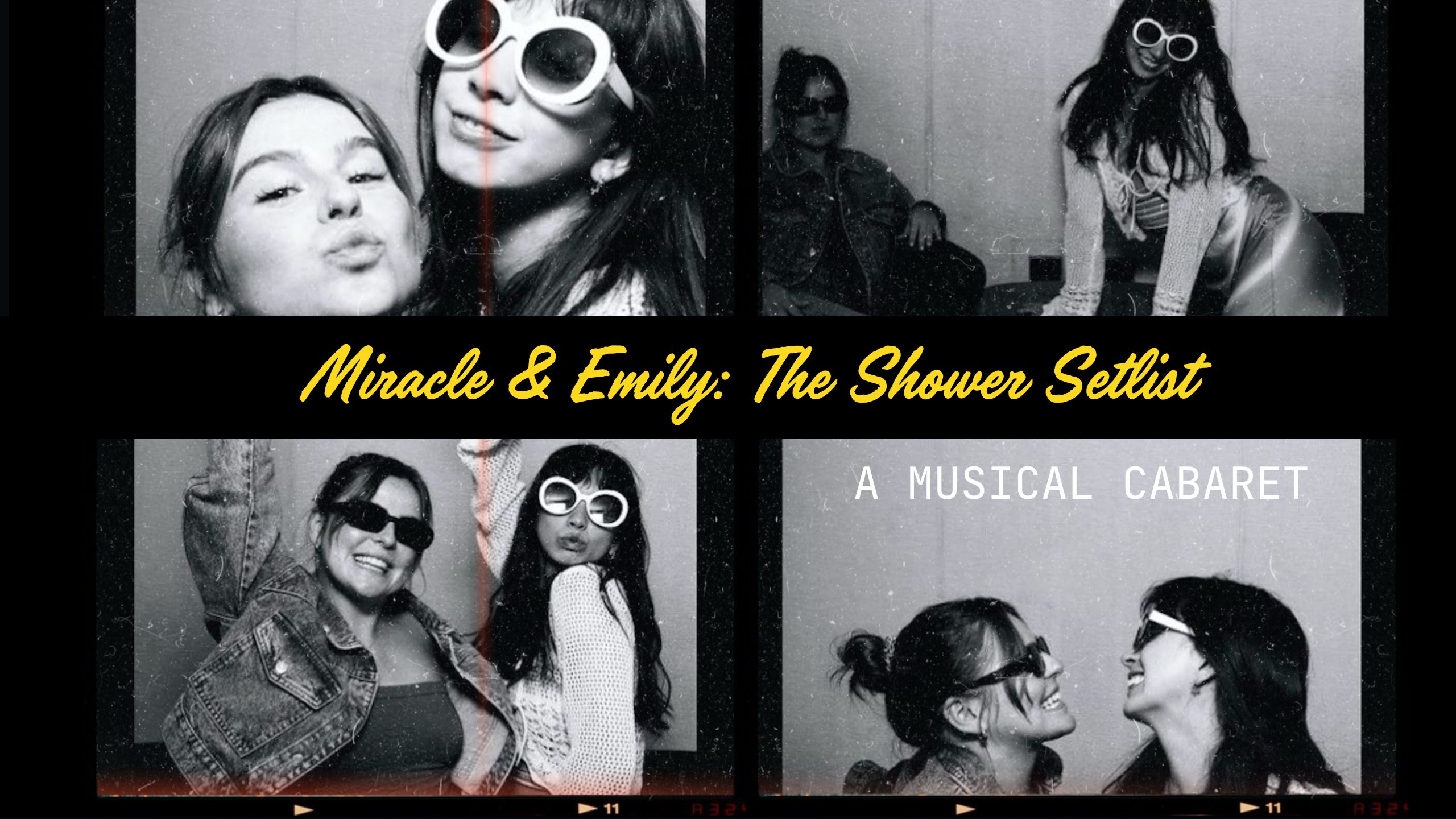 Miracle & Emily: The Shower Setlist | Crazy Coqs | Zédel, Soho